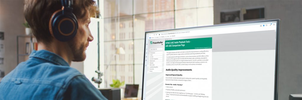 New xHE-AAC web page demonstrates dramatic audio quality improvements ...